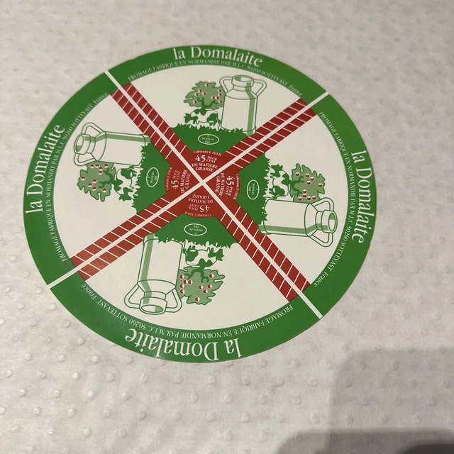 ANCIENNE ETIQUETTE DE FROMAGE Neuve LE DROMADAIRE SOTTEVAST MANCHE EUR ...