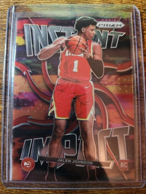 2021-22 PANINI PRIZM Jalen Johnson Instant Impact Rookie RC #23 Atlanta Hawks EUR 2,20 - PicClick FR
