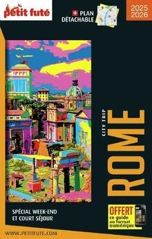 GUIDE ROME 2025 City trip Petit Futé de Auzias, Domin... | Livre | état ...