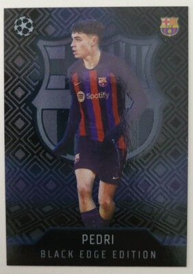 MATCH ATTAX 2022/23 22/23 Pedri Black Edge Edition 464 EUR 14,58 ...