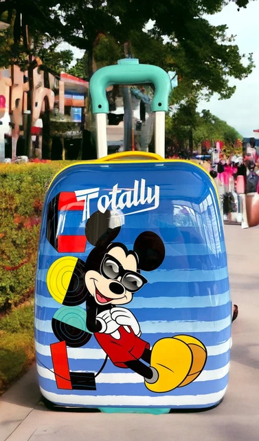 DISNEY MICKEY MOUSE American Tourister Rolling Hard Case Luggage ...