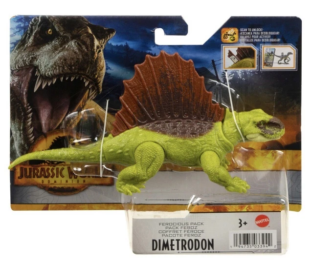 JURASSIC WORLD DOMINION Extreme Damage Dimetrodon Dinosaur Action ...