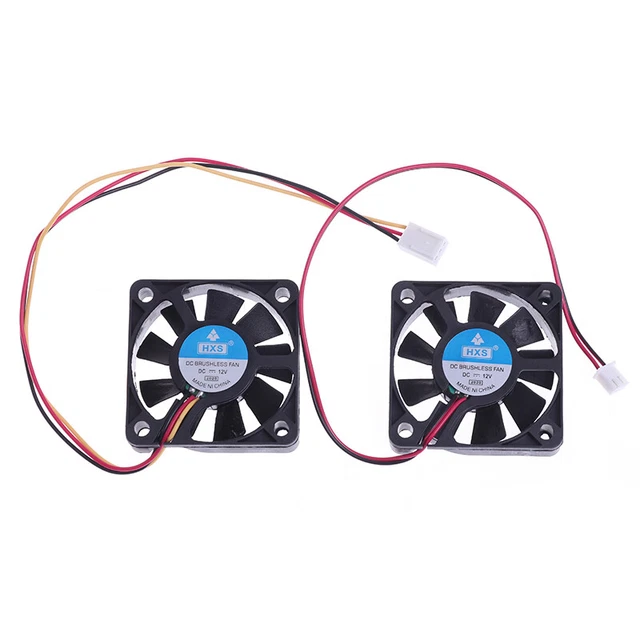 50MM SILENT COOLING Fan 2.5Pin/3Pin For Computer Case PC CPU Cooler 12v ...