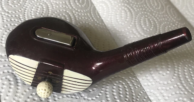 BRIQUET ESSENCE- GOLF Tee - Vintage Petrol Lighter Collector EUR 45,00 ...