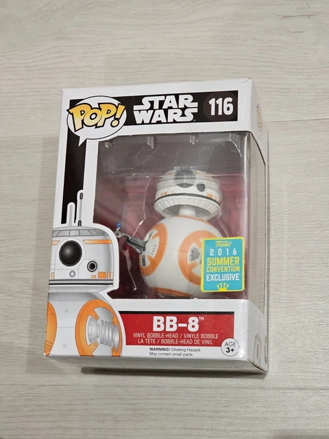 FIGURINE FUNKO POP BB 8 Star Wars Disney N 116 Summer Convention 2016 Jouet Toys EUR 10,00 ...