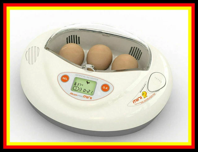 91) RCOM &MINI Pro" Inkubator-Brutkasten-Brutmaschine-Brutapparat ...