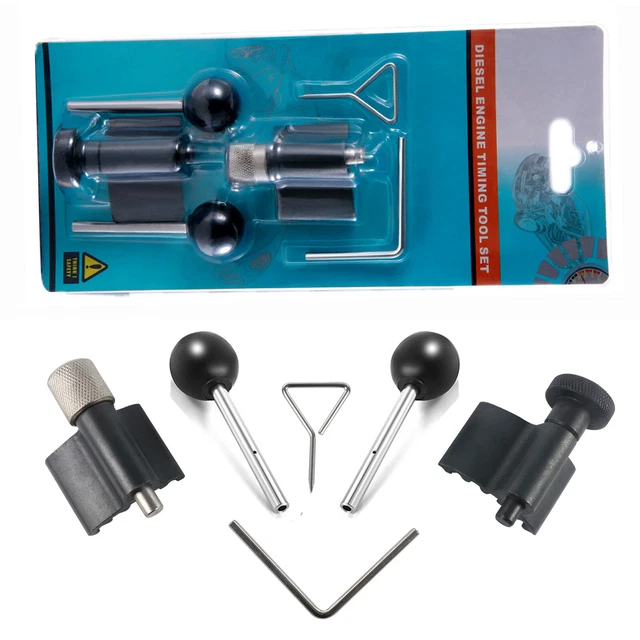 DIESEL ENGINE TIMING Tool Crank Locking Set For VW Audi A4 A6 1.9 2.0L ...