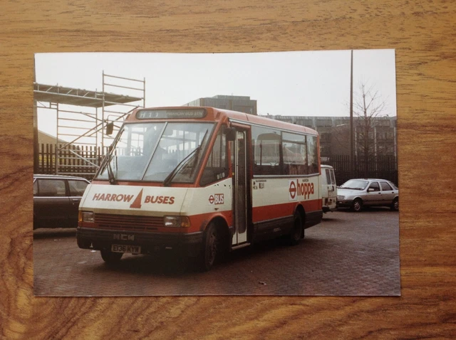 PHOTOGRAPH HARROW BUSES Hoppa Route H11 Wembley . Free UK Postage £2.99 ...