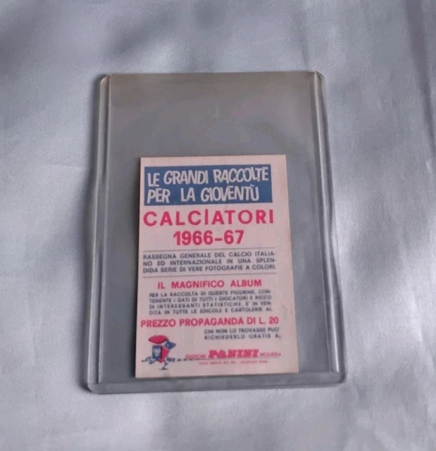 FIGURINA CALCIATORI PANINI 1966/67 Saul Malatrasi,Autografata EUR 1,00 ...