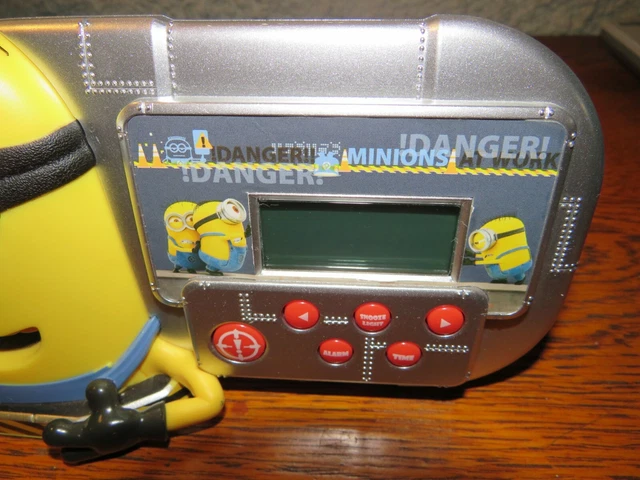 DESPICABLE ME MINION Alarm Clock/Sleep Timer with Night Light (MS-346 ...