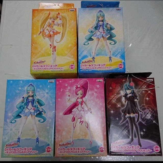 GLITTER FORCE HEART Catch Pretty Cure PreCure DX Figure 5p set ...