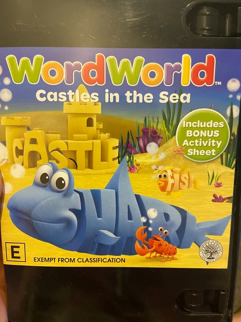 WORD WORLD - Castles In The Sea region 4 DVD (educational kids tv ...