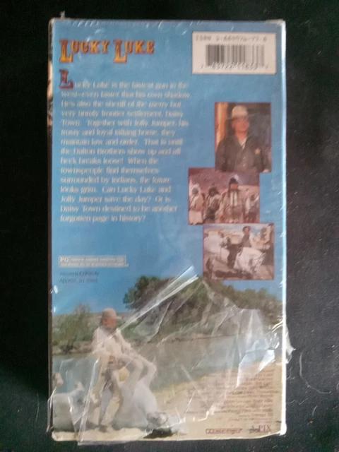 LUCKY LUKE VHS 1994 Terrence Hill Rides Again Ex Rental Western £11.78 ...