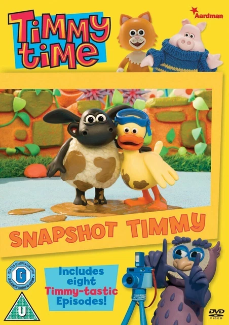 TIMMY TIME SNAP Shot Timmy 8 EPISODES AARDMAN 2 ENTERTAIN UK DVD NEW ...