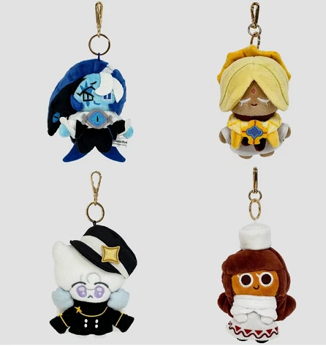 2025 COOKIE RUN Kingdom keyring Shadow Milk Pure Vanilla Milky Way ...