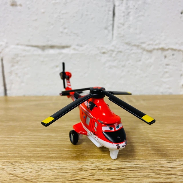 DISNEY PIXAR DIECAST Planes Fire & Rescue Blade Ranger Helicopter ...