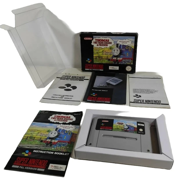 THOMAS THE TANK Engine & Friends Super Nintendo SNES gioco PAL UKV ...
