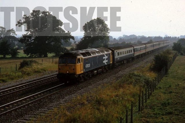 35MM SLIDE BR British Railways Diesel Loco Class 47 47820 1991 Orig £4.98 - PicClick UK