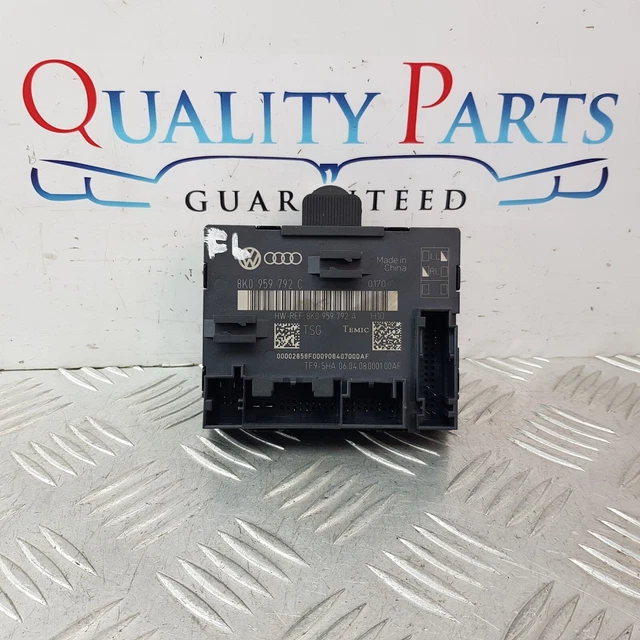 AUDI A4 B8 Door Control Module Ecu Front Left Passenger Side 8K0959792C ...