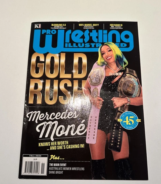 PRO WRESTLING ILLUSTRATED PWI Magazine Fall 2024 Mercedes Mone 11/24 £ ...