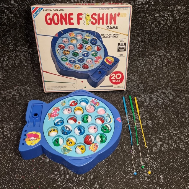 PRIMELINE BATTERY OPERATED Gone Fishin Game Abc Toys 1979 £11.99 ...