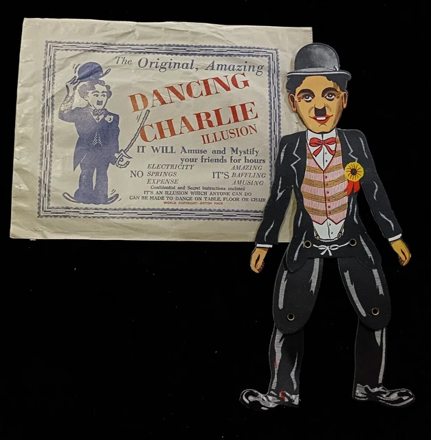 THE ORIGINAL, AMAZING DANCING CHARLIE ILLUSION, Vintage magic tricks ...