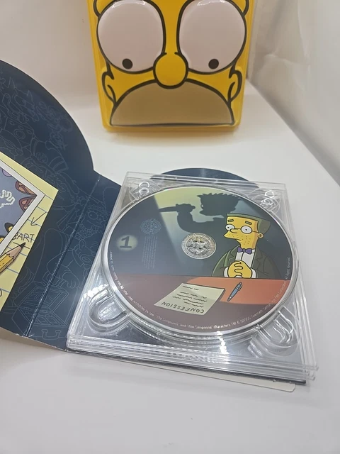 THE SIMPSONS COMPLETE Sixth Season DVD 4 Disc Set Collectible Homer ...