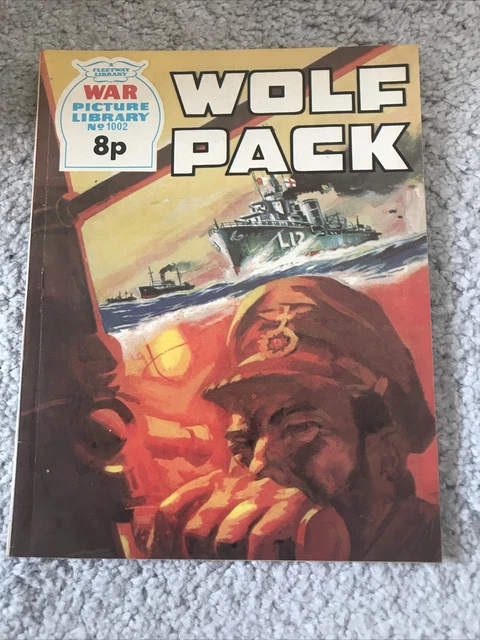 FLEETWAY WAR PICTURE Library Battle Comic No 1002 WOLF PACK - Vintage ...