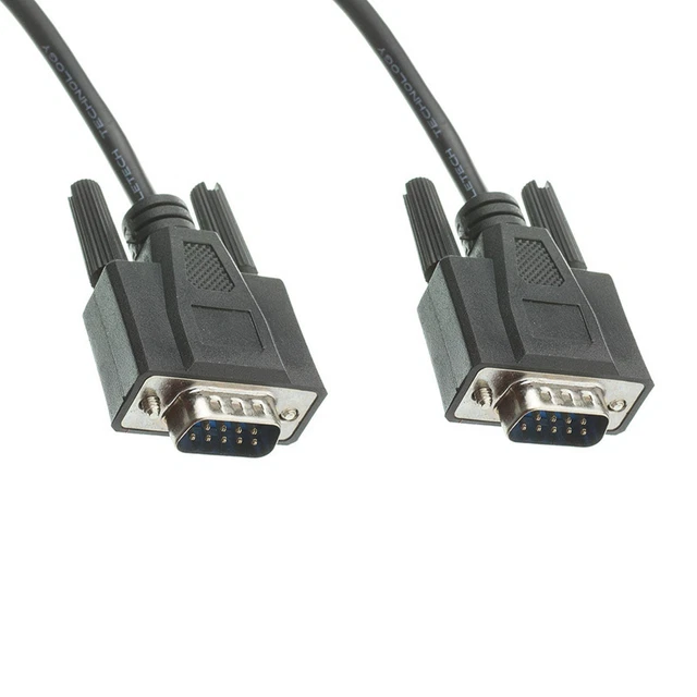 10 FT RS232 DB9 Male to DB9 Male Serial Modem Data Cable $14.95 ...