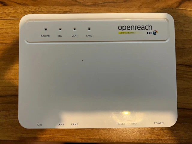 BT OPENREACH HUAWEI HG612 3B VDSL/FTTC Fibre Modem "UNLOCKED" $26.56 ...