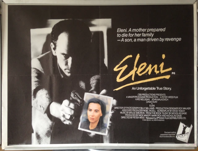 CINEMA POSTER: ELENI 1986 (Quad) John Malkovich Kate Nelligan EUR 27,93 ...