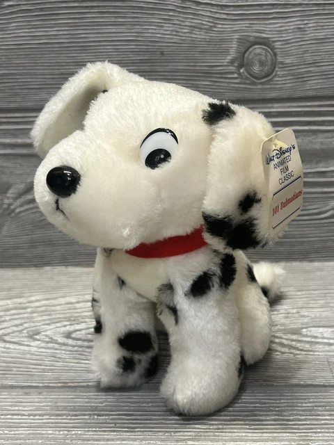 VINTAGE WALT DISNEY'S Film Classic 101 Dalmations Patch Puppy Dog Plush ...
