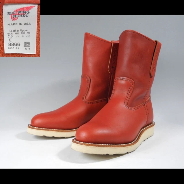 RED WING 8866 Pecos Orola Set Feather Tag 866 9866 Dog £417.17 ...