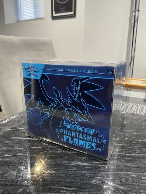 POKEMON ME02 PHANTASMAL FLAMES ELITE TRAINER BOX ETB SEALED CASE 10 CT ...