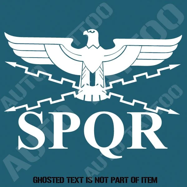SPQR ANCIENT ROMAN Military Decal Sticker Military Armed Forces Decal ...