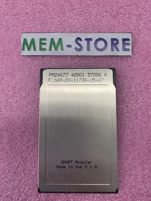 FL16M-20-11736-J5-67 PM24677 SMART Modular PCMCIA 16MB Strata-Flash ...