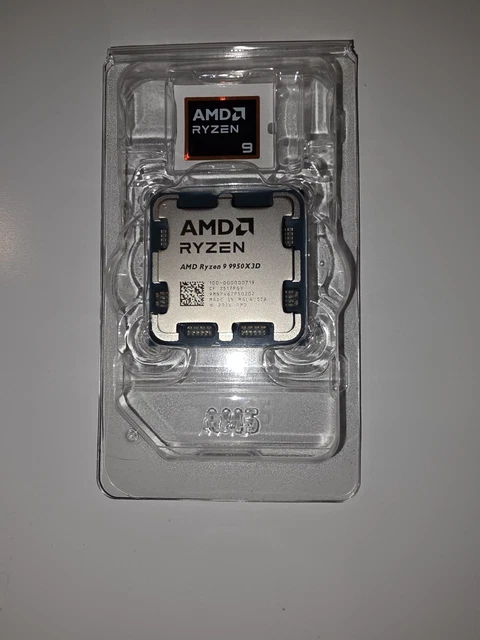 AMD RYZEN 9 9950X3D 16-Core 32-Thread Processor with 3D V-Cache AM5 ...