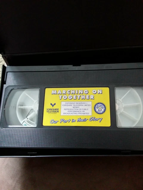 LEEDS UNITED VHS TAPE.marching On Together,our Part In Their Glory. £3. ...