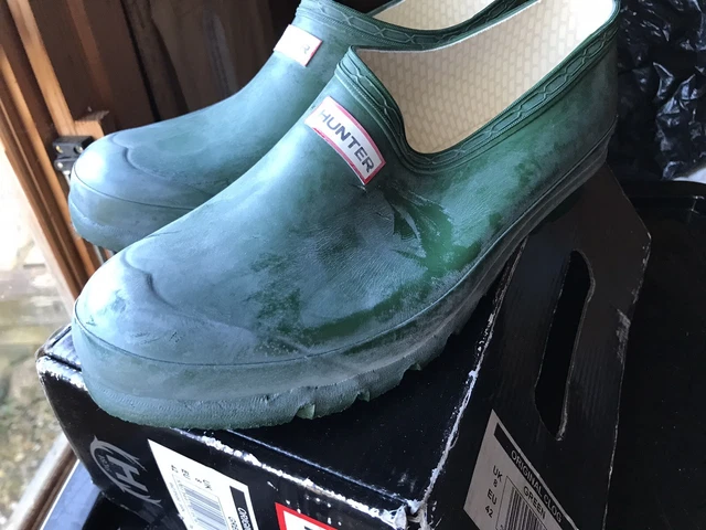 HUNTER GATES UNIROYAL Ankle Wellies Clogs Rubber Boots Men's Size 8 ...