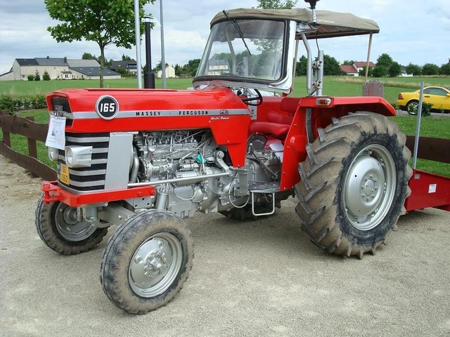 MASSEY FERGUSON MF 165 168 185 188 Tractor Workshop Repair Service ...