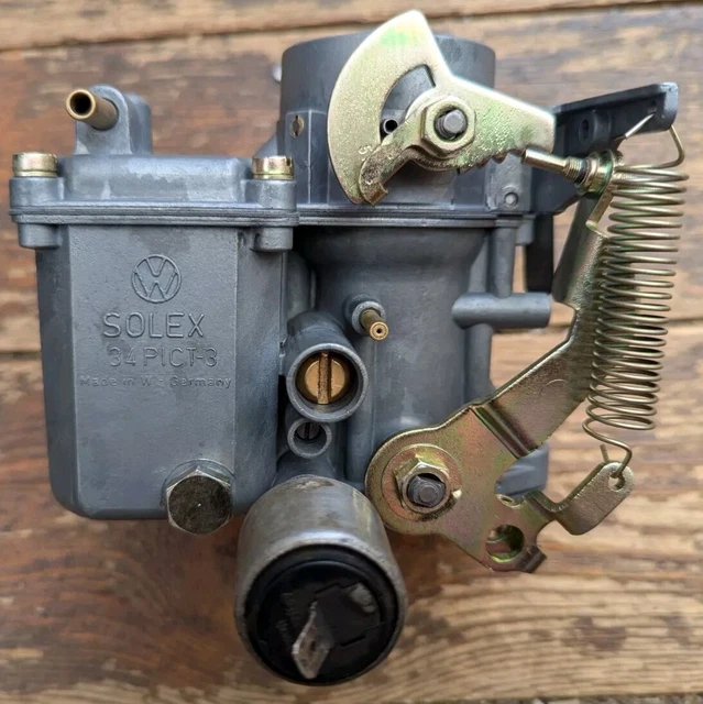 GENUINE SOLEX 34 Pict 3 Carburettor Carb VW Beetle Bay T2 Camper Split £245.00 - PicClick UK