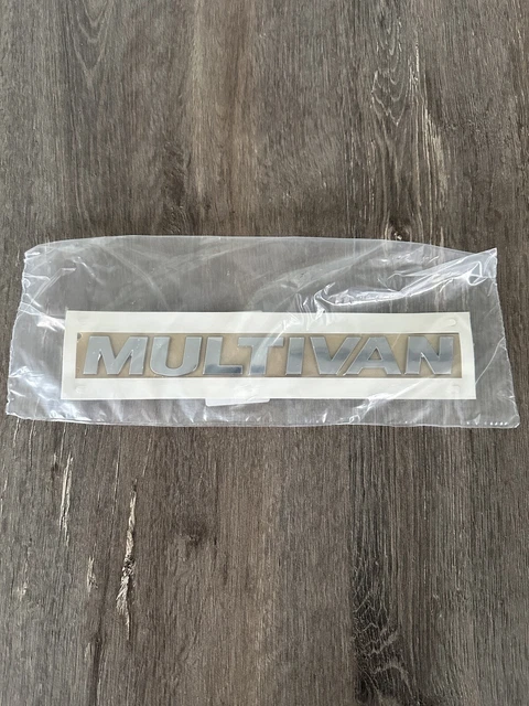ORIG VW T5 T6 MULTIVAN Schriftzug Heck Emblem chrom Logo Heckklappe ...