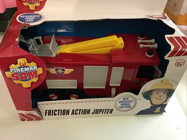 FIREMAN SAM FRICTION Action Jupiter Engine Damaged Box £12.99 - PicClick UK