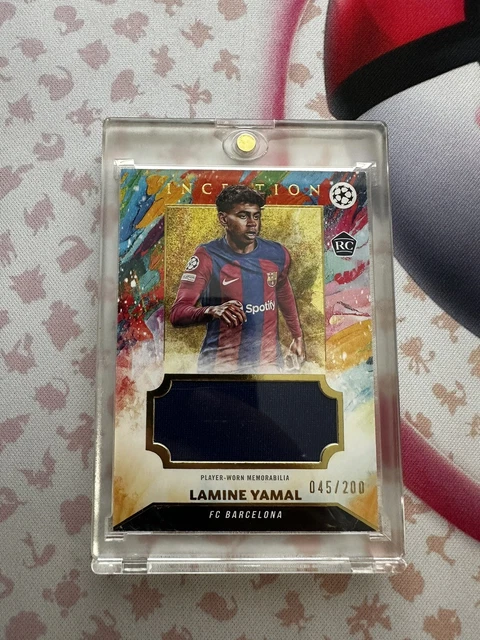 TOPPS INCEPTION 2024 - Lamine Yamal - Rookie - FC Barcelone - Patch /200 EUR 450,00 - PicClick FR
