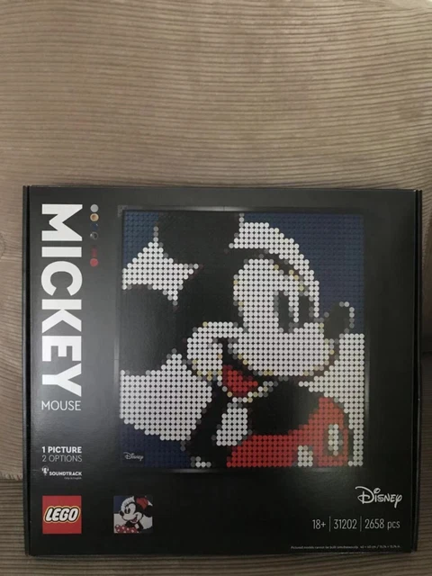 BRAND NEW LEGO 31202 ART Disney's Mickey Mouse EUR 145,73 - PicClick FR
