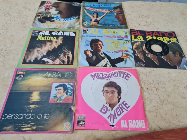 AL BANO E ROMINA POWER 45 giri vinile - LOTTO 45 Giri DISCO 7 Dischi ...