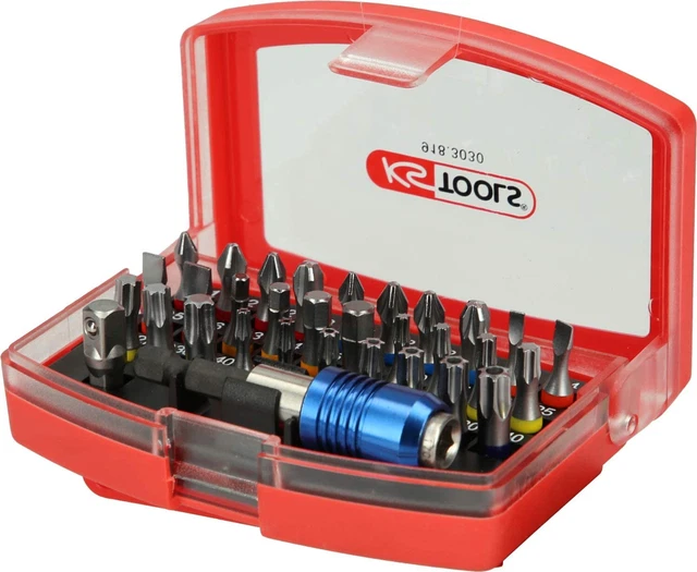 KS TOOLS JEU Embouts Vissage porte-embout Code Couleur TORSION visseuse perceuse EUR 26,99 ...