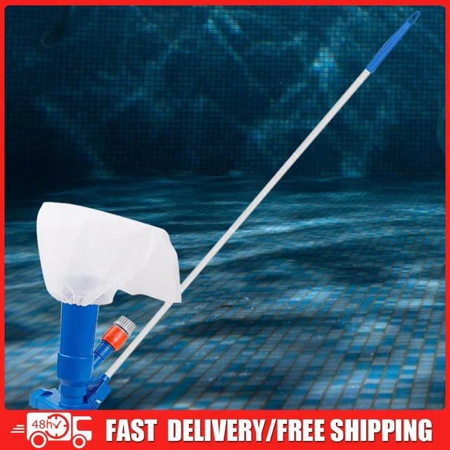PORTABLE FOUNTAIN VACUUM Brush Cleaner Hot Spring SPA Plastic Vacuum ...