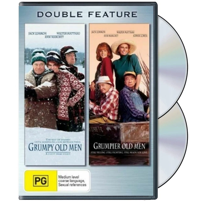 GRUMPY OLD MEN / Grumpier Old Men (DVD, 2-Disc) Region 4 (2-Movie ...
