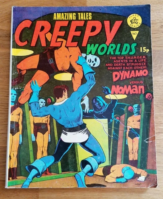 COMIC - CREEPY Worlds Amazing Tales No. #163 Vintage SF Horror Dynamo ...